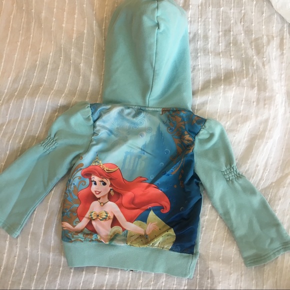 Disney | Jackets & Coats | Kids Ariel Disney Princess Jacket | Poshmark